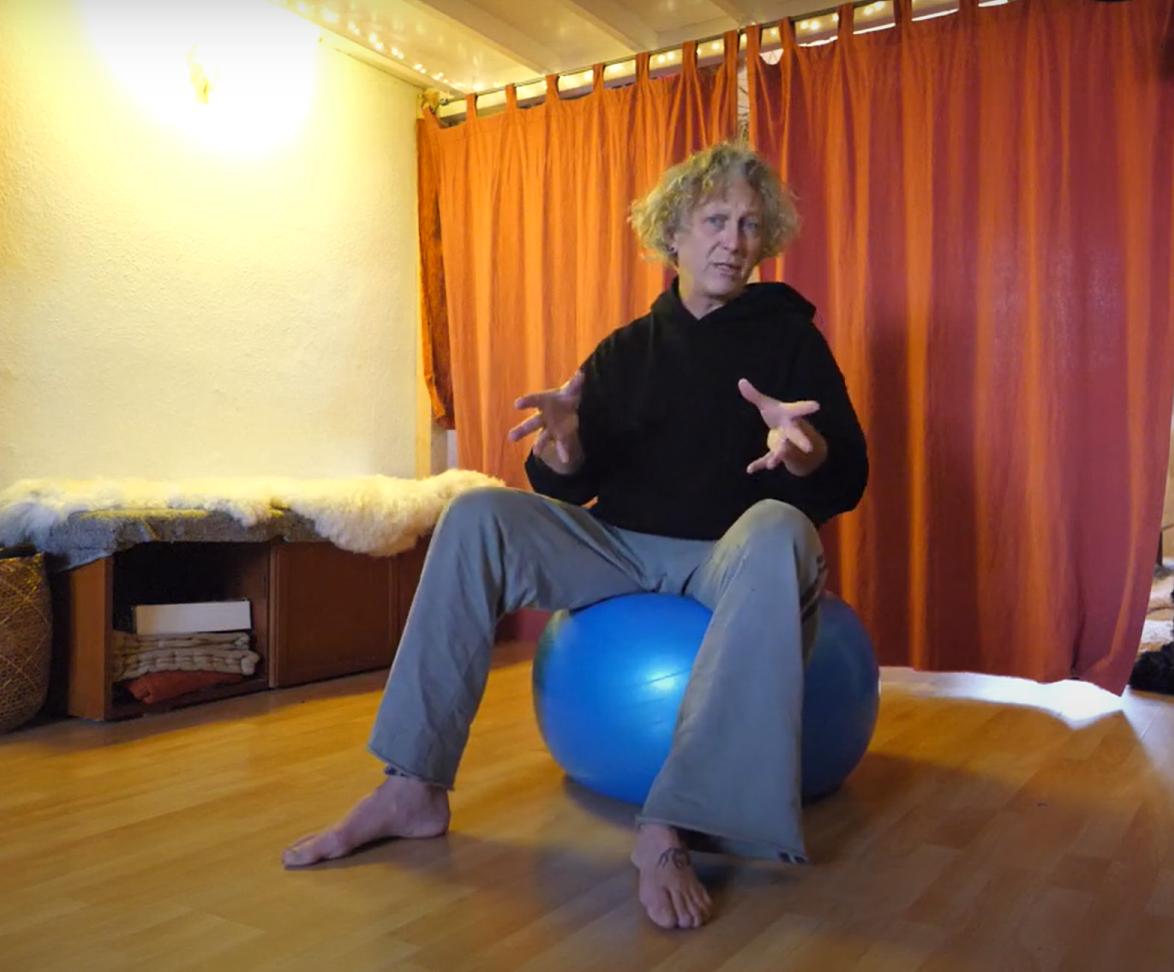 Simple exercise for using the physioball - Body Research